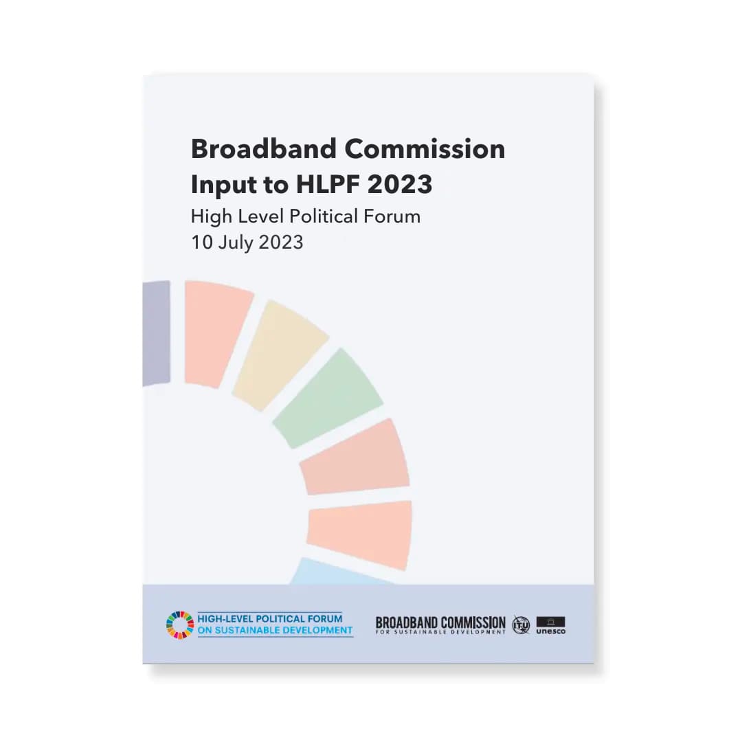 Open Statement from the Broadband Commission to the UN High-Level Political Forum (HLPF-2023 ...